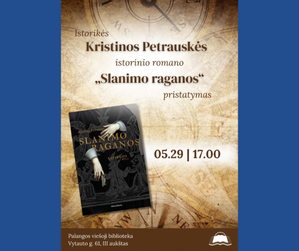 Kristinos Petrauskės istorinio romano „Slanimo raganos“ pristatymas ...